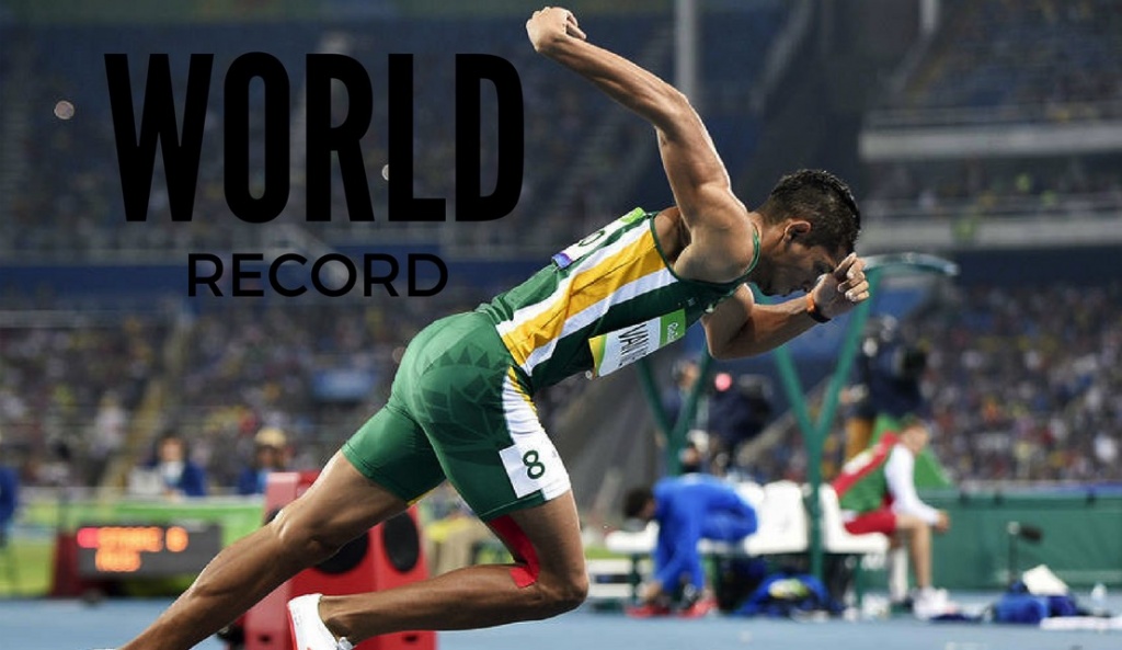 Wayde van Niekerk breaks world 400m record at Rio 2016 Olympic Games ...