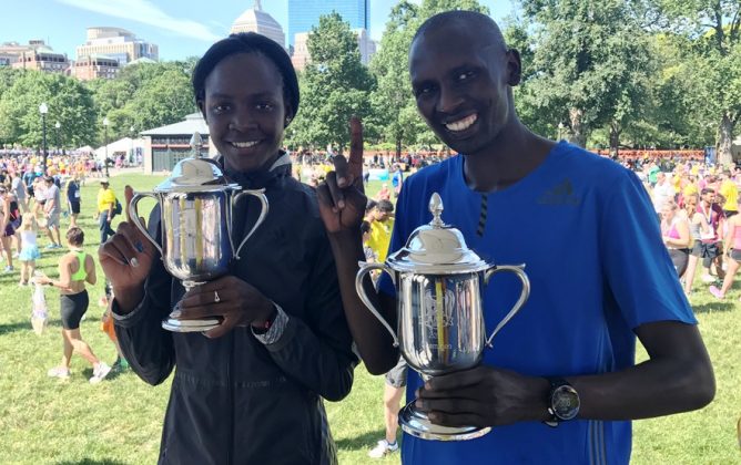 Chebii, Retains B.A.A. 10-K Title; Chelimo Leads Woman