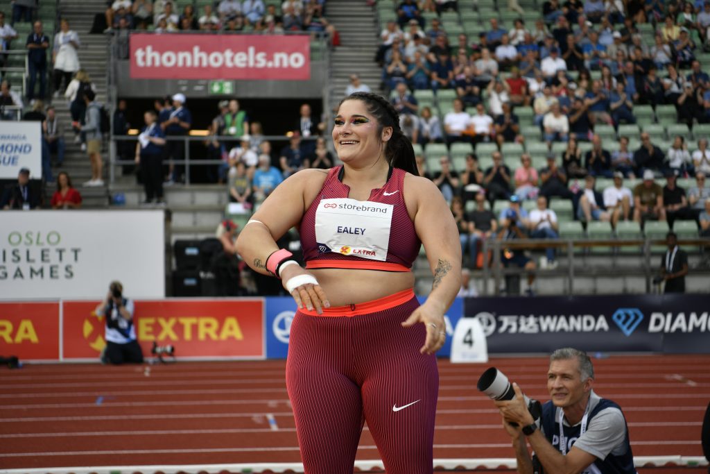 Chase Ealey Shines at Wanda Diamond League Event in Brussels - Runner's ...