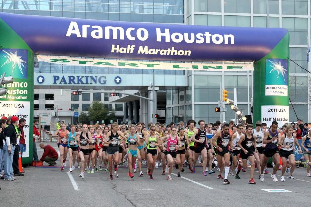 Anticipation Peaks for the 2024 Aramco Houston Half Marathon - Runner's ...